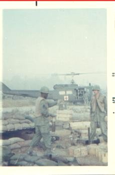 Closer shot of re-supply