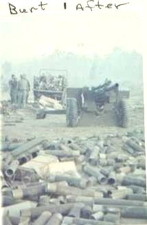 Dusty Lowe's gun the morning after